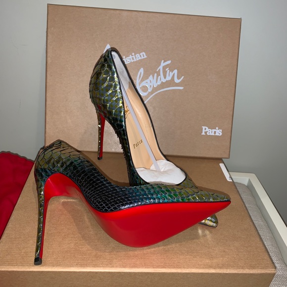 Christian Louboutin | Shoes | Christian Louboutin So Kate 2 Python ...